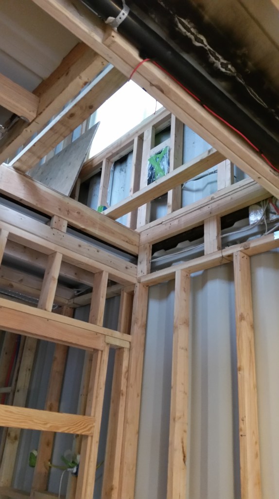 Building a Wood Box Inside a Metal Shipping Container Box – that tiny ...